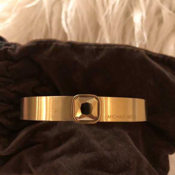 Michael Kors | Jewelry | Gold Michael Kors Cuff Bracelet | Poshmark